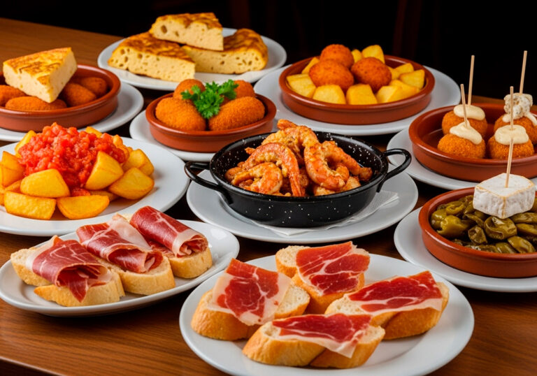 Lista completa de tapas españolas clásicas Sudigastro